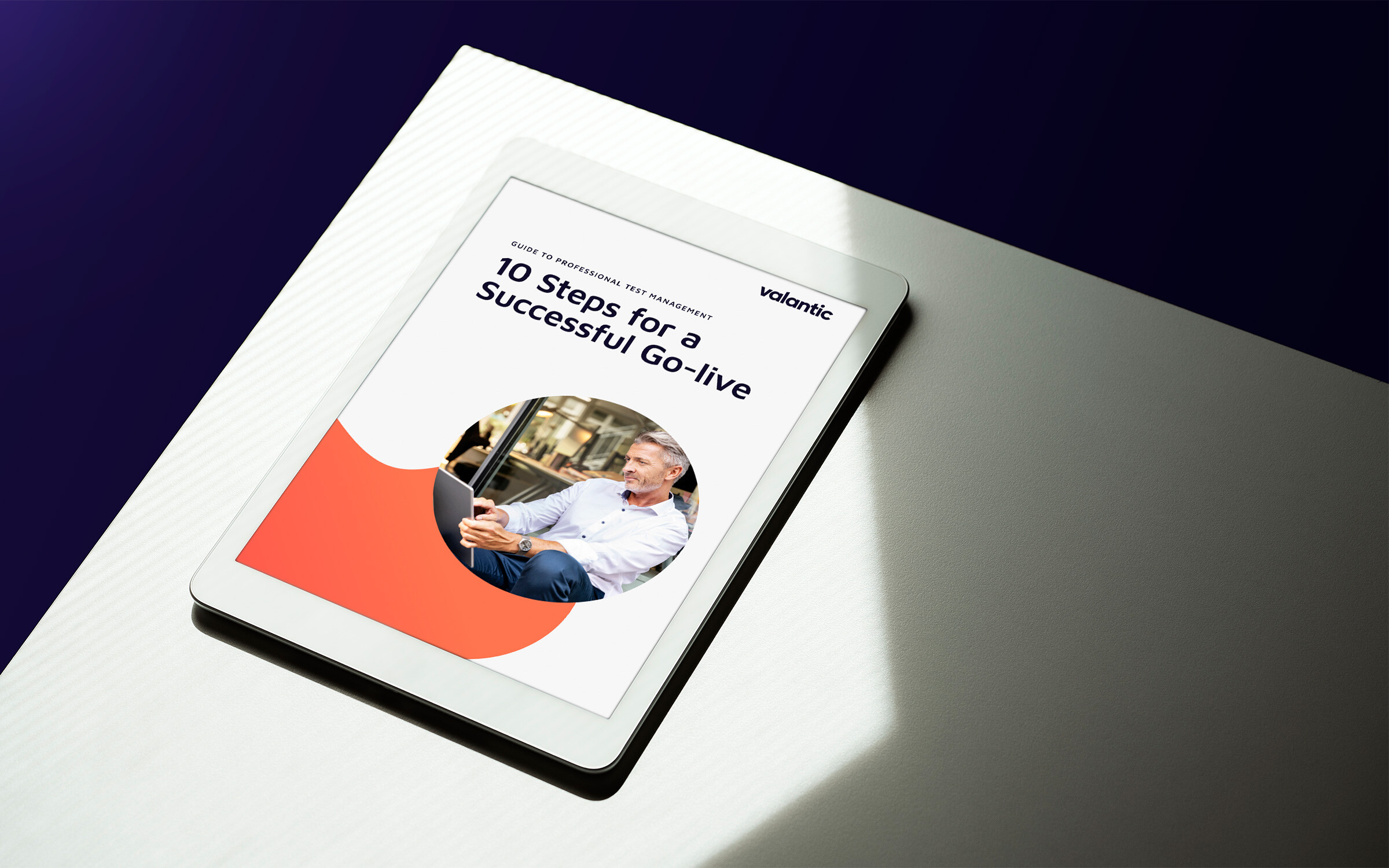 Guide: Professional test management - 10 steps to a successful go-live